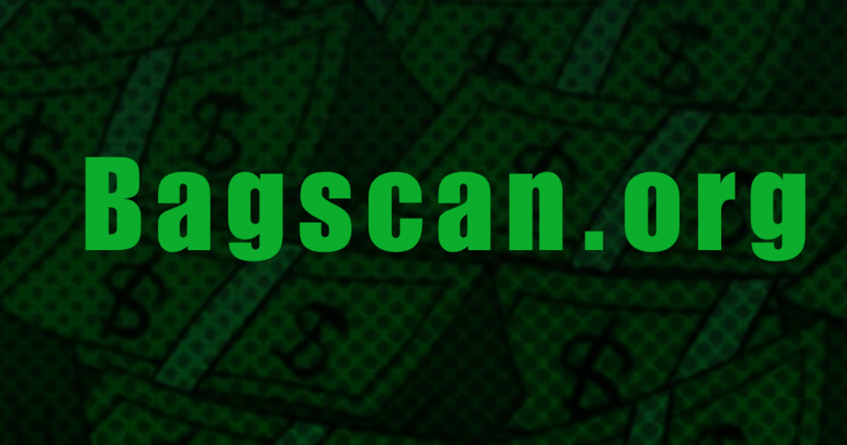 Bagscan - Powered by BagsAPI